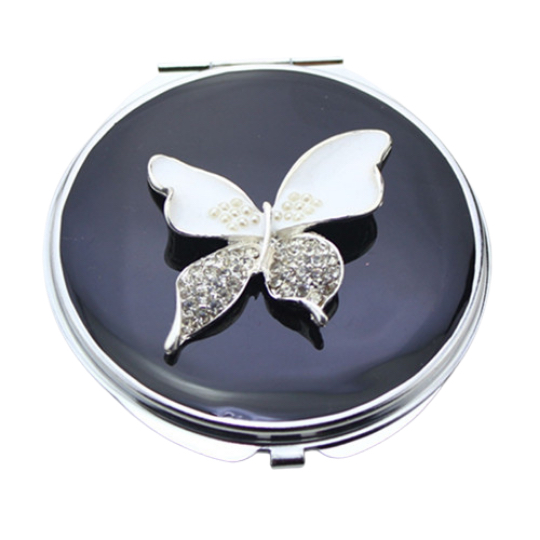 China Supplier of White Butterfly Compact Mirror